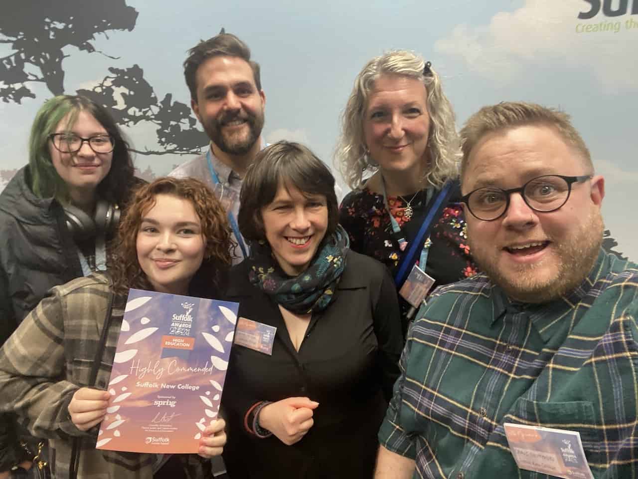 SNC gets Highly Commended at Suffolk Greenest County Awards - Suffolk ...